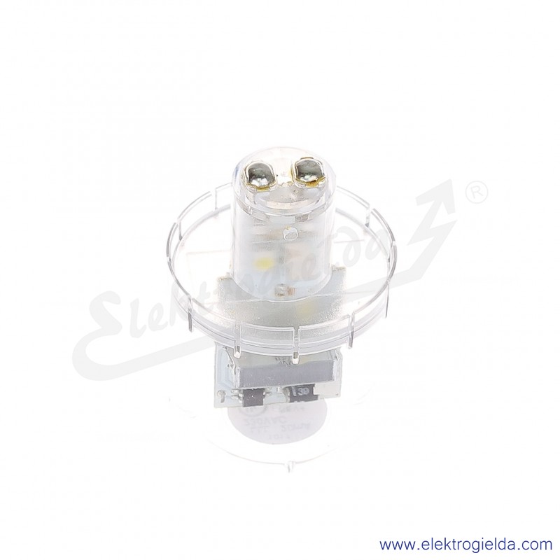 Żarówka LED dioda LLL, przezroczysta 230V AC/DC, światło ciągłe