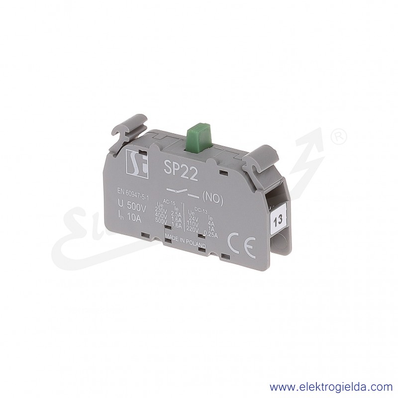 Łącznik SP22\10-1 styk NO