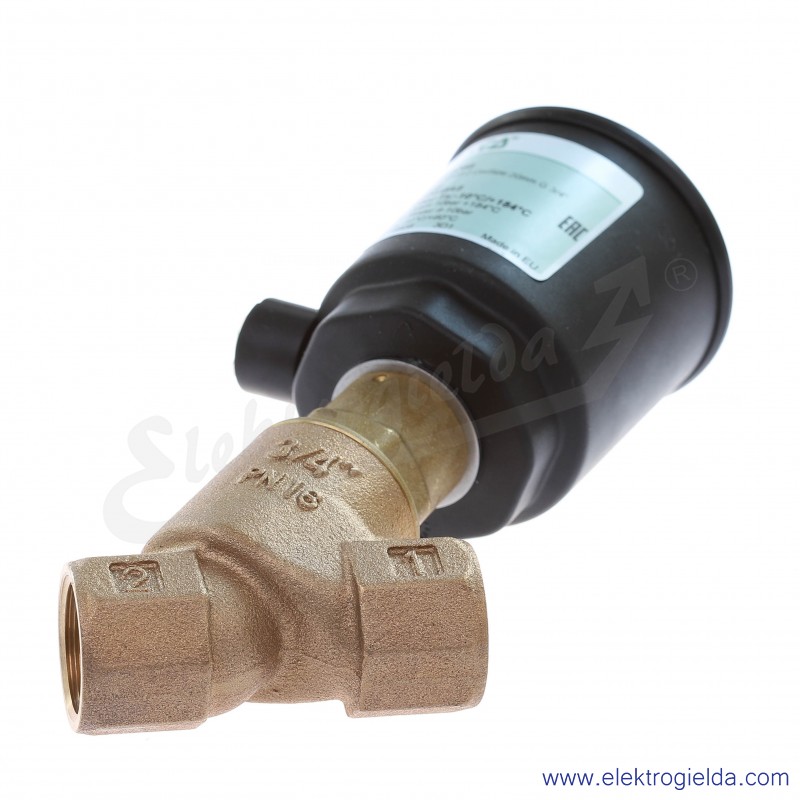 Zawór pneumatyczny E290 2/2 NC G3/4 0-10 bar -10...+184