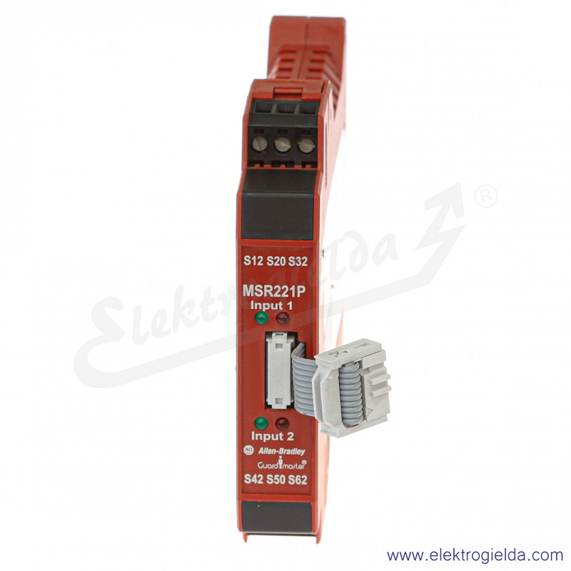 Moduł wejść bezpieczeństwa MSR220P, 24VDC, 2 wejścia