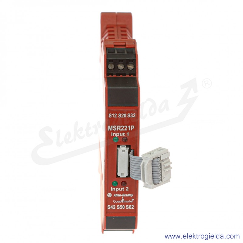 Moduł wejść bezpieczeństwa MSR220P, 24VDC, 2 wejścia