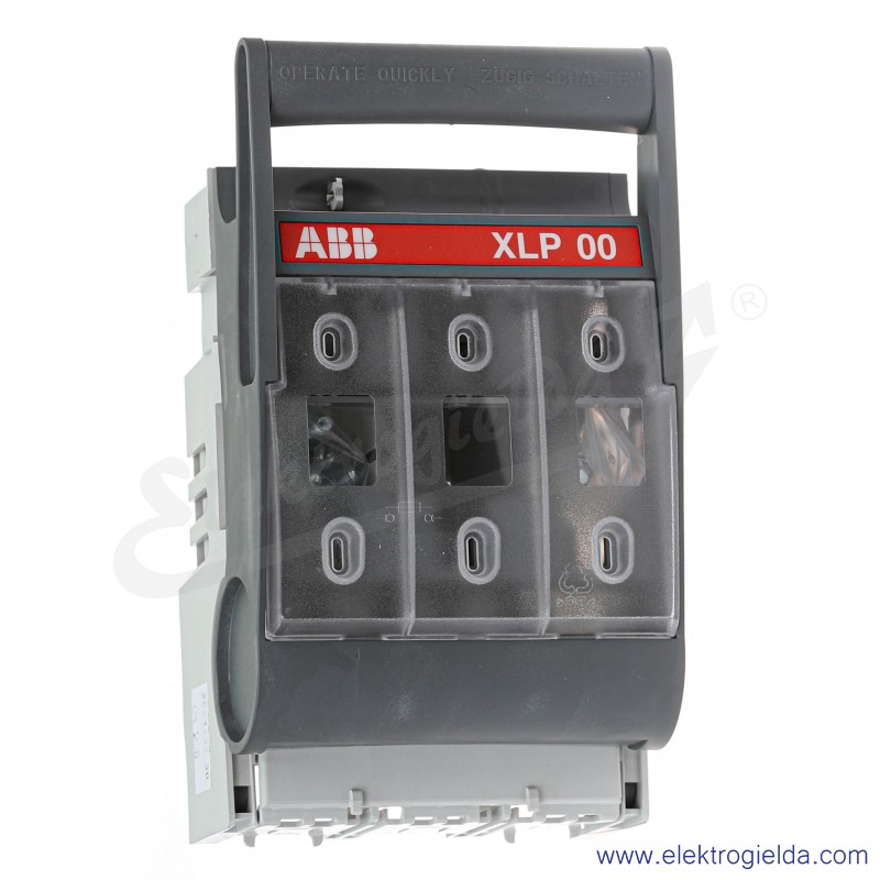 Rozłącznik bezpiecznikowy XLP00-6BC, 3P, 125A, NH00 i NH000, 690V ...