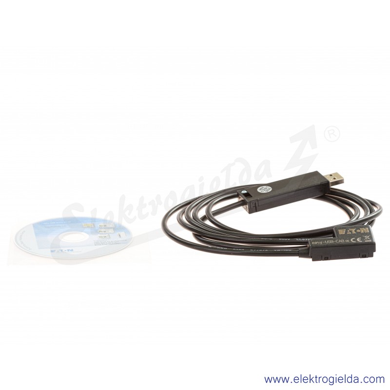 Kabel do programowania EASY-USB-CAB, 2 metry + sterowniki