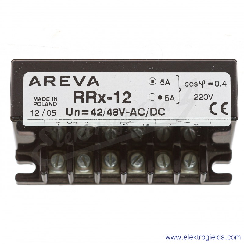 Przekaźnik rezystancyjny RRX-12 42/48VAC/DC, do czujników PTC