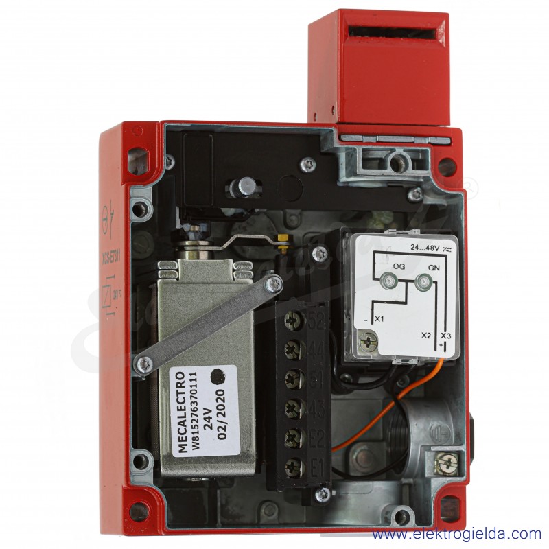 Wyłącznik krańcowy XCSE7311, 3P, 2NC+NO 24VAC/DC bezpieczeństwa ...