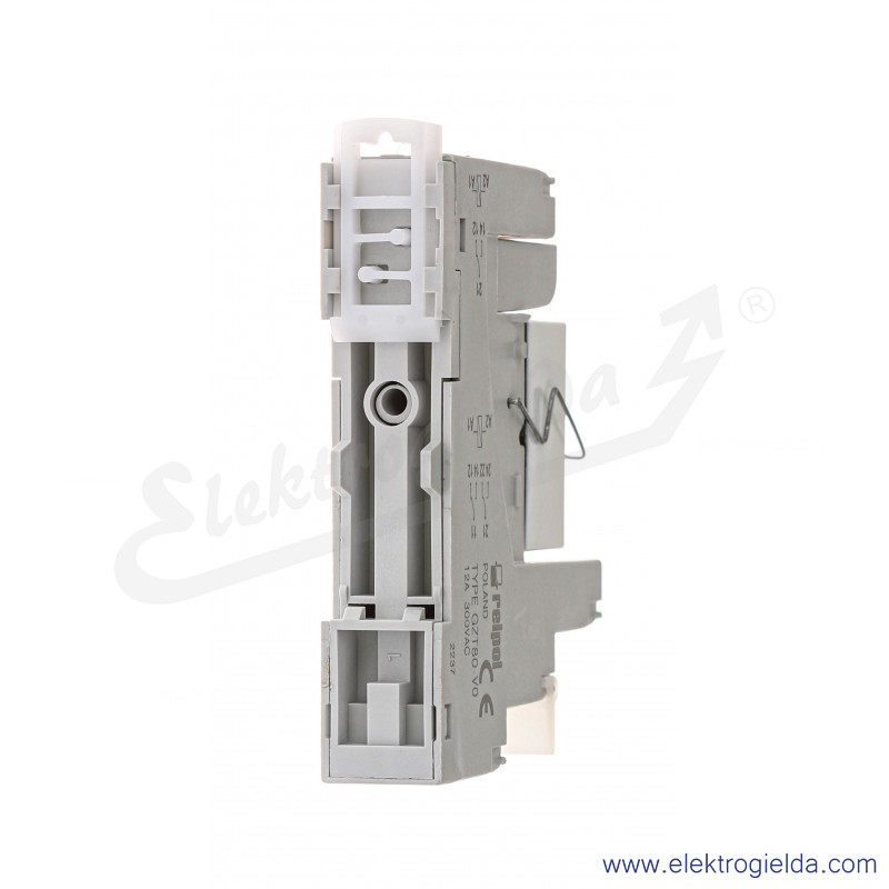 Przekaźnik interfejsowy PI84T-024DC-M41G-TS-3012-V0 2P 24VDC moduł LD zielony wykonanie kolejowe