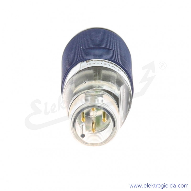 Czujnik odbiciowy CY-121A-P-Z zasięg 0..100mm, Light-ON, PNP, M12