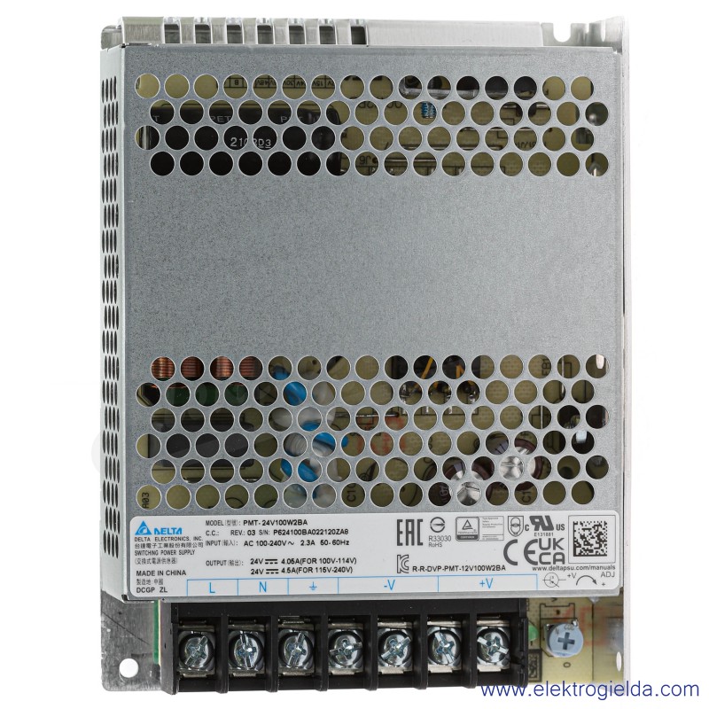 Zasilacz modułowy PMT-24V100W2BA 24V/4.5A/100W zasilanie 90..264VAC