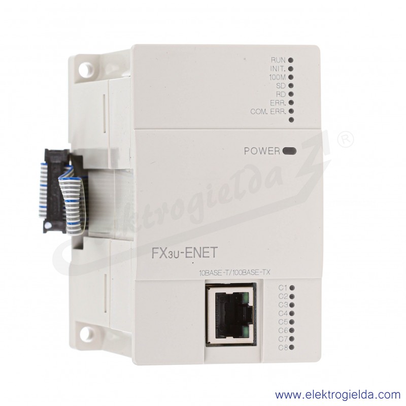 Moduł ethernet FX3U-ENET- P502 MODBUS TCP/IP Moduł ethernet FX3U-ENET- P502 MODBUS TCP/IP